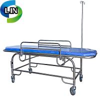China Metal Medical Stretcher Trolley with 1906570 CM Dimensions and CE ISO Certification for Hospital Emergency Use for sale