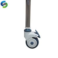 China 304 Stainless Steel Medical Dressing Change Trolley with 750*450*910mm Dimensions and 22kg Load Capacity for sale