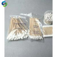 China Disposable Cotton Swab with 100% Pure Cotton Tip - Eco-friendly and Single-use for Medical Cleaning and Makeup Removal for sale
