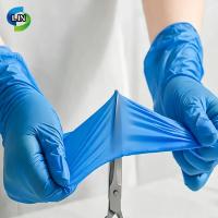 China Heavy-duty Thick Disposable Medical Gloves with Textured Fingertips and Waterproof Barrier for Hand Safety Protection for sale