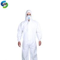 China Disposable Medical Protective Coverall with Waterproof Barrier Protection 99% Filtration Efficiency and Integrated Hooded One-piece Design for sale