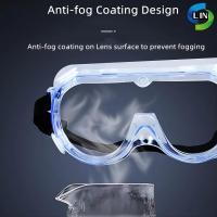 China Medical Protective Goggles with Anti-fog Coating, Full Wrap-around Frame and PVC + PC Material for Chemical Laboratory Protection for sale