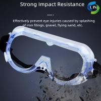 China Medical Protective Goggles with Anti-fog Coating, Full Wrap-around Frame and PVC + PC Material for Chemical Laboratory Protection for sale