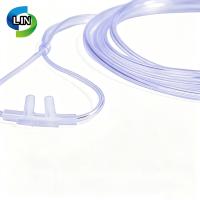 China Disposable Oxygen Tube Nasal Oxygen Cannula with Medical Grade PVC CE Certified for Single Use Only for sale
