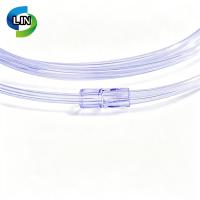 China Disposable Oxygen Tube Nasal Oxygen Cannula with Medical Grade PVC CE Certified for Single Use Only for sale