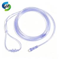 China Disposable Oxygen Tube Nasal Oxygen Cannula with Medical Grade PVC CE Certified for Single Use Only for sale