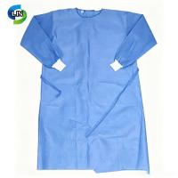 China Reinforced PP+PE Disposable Surgical Gown with Infrared Disinfection and Qualified Filtration Efficiency for sale