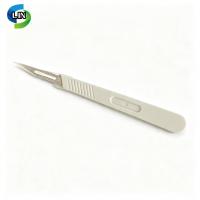 China Sterile Single-use Disposable Scalpel Handle with Carbon Steel Blade CE Certified for Surgical Use for sale