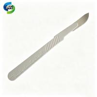 China Sterile Single-use Disposable Scalpel Handle with Carbon Steel Blade CE Certified for Surgical Use for sale
