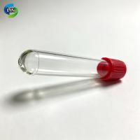 China CE Certified Class II Medical Devices Vacuum Blood Collection Tube with Glass + PET Plastic Construction for sale