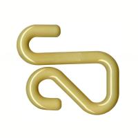 China ABS PP Plastic Plastic Hook PC PA6/6 PA6 Injection Molding Part Hanging Hook for sale