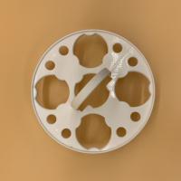China White PP Plastic Injection Molding Part PP Custom Plastic Part for sale