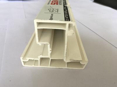 China Fireproof Plastic UPVC Extrusion Profiles UV Resistant For Apartment for sale