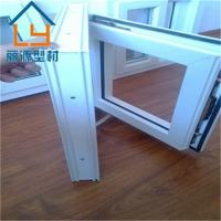 China White Color UPVC Tilt And Turn Casement Windows Open Inside ISO9001 Certified for sale