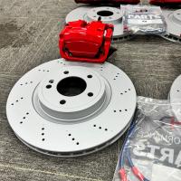 China For Mercedes Benz G500 OEM A4634210500 Customized Front 6 Pot Rear 1pot Brake Caliper Kit for sale