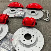 China For Mercedes Benz G500 OEM A4634210500 Customized Front 6 Pot Rear 1pot Brake Caliper Kit for sale