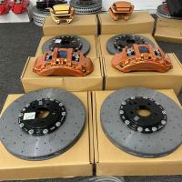 China For Mercedes-Benz W166 OEM 1664210181 Front 6 Pot Rear 1 Pot Brake Caliper Kit with Ceramic Brake Rotors for sale