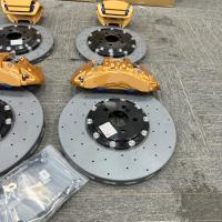 China For Mercedes-Benz W166 OEM 1664210181 Front 6 Pot Rear 1 Pot Brake Caliper Kit with Ceramic Brake Rotors for sale
