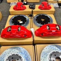 China For Porsche OEM 91135242500 A0005861243 Custom Front 10 Pot Rear 4 Pot For Brembo Big Brake Caliper Kits for sale