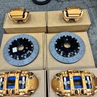 China For Benz E63 OEM A2114231112 Custom 6pot 1pot With Ceramic Brake Discs For Brembo Big Brake Caliper Kits for sale