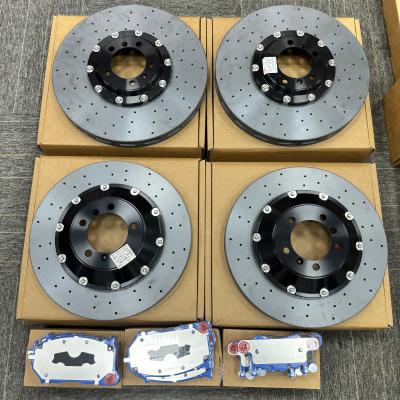 China For Porsche Cayenne OEM 9Y0615601 Carbon Ceramic Brake Discs OEM Replacement Carbon Ceramic Rotors for sale
