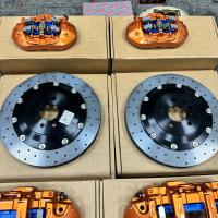 China For Mercedes-Benz W140 OEM A0004209183 Custom for S63 AMG4 Brake Caliper Kit with Ceramic Brake Discs for sale