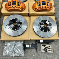 China For Mercedes-Benz W140 OEM A0004209183 Custom for S63 AMG4 Brake Caliper Kit with Ceramic Brake Discs for sale