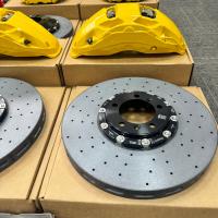 China For Porsche Cayenne OEM 7PP615150J Custom Front 10Pot Rear 4Pot for Brembo Big Brake Caliper Kit for sale