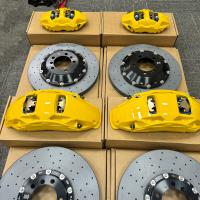 China For Porsche Cayenne OEM 7PP615150J Custom Front 10Pot Rear 4Pot for Brembo Big Brake Caliper Kit for sale