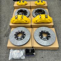 China For Porsche Cayenne OEM 7PP615150J Custom Front 10Pot Rear 4Pot for Brembo Big Brake Caliper Kit for sale