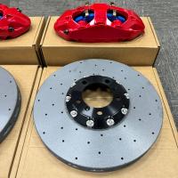 China For Porsche 992 OEM 992698093E Custom Front 10Pot Big Brake Caliper Kit with Ceramic Brake Rotors for sale