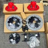 China For Chevrolet Corvette C8 OEM 85105574 Custom EPB 4Pot Brake Caliper Kit with Ceramic Brake Rotors for sale