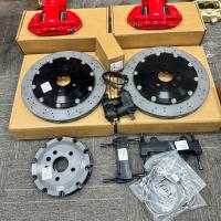 China For Chevrolet Corvette C8 OEM 85105574 Custom EPB 4Pot Brake Caliper Kit with Ceramic Brake Rotors for sale