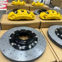 China For Porsche Panamera OEM 7PP615123S Custom Front 6Pot Rear 4Pot Big Brake Caliper Kit for sale