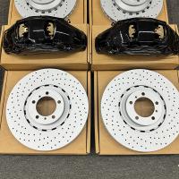 China For 2021 Porsche Cayenne Coupe OEM 9Y0615301 Front 10Pot Rear 4Pot Big Brake Caliper Kit for sale