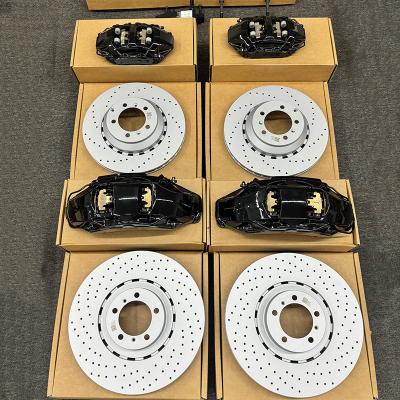 China For 2021 Porsche Cayenne Coupe OEM 9Y0615301 Front 10Pot Rear 4Pot Big Brake Caliper Kit for sale