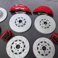 China For Audi RS OEM 4G0615301N Custom for Front 10Pot and Rear EPB brake Caliper Kit for sale