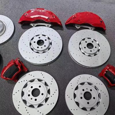 China For Audi RS OEM 4G0615301N Custom for Front 10Pot and Rear EPB brake Caliper Kit for sale
