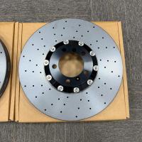 China For Cayenne Panamera 911 OEM 9Y0698451A Carbon Ceramic Brake Disc Kit Replacement for Original Iron Brake Discs for sale