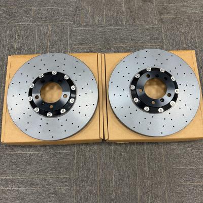 China For Cayenne Panamera 911 OEM 9Y0698451A Carbon Ceramic Brake Disc Kit Replacement for Original Iron Brake Discs for sale