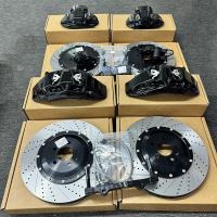China For Audi A4 B8 OEM 8K0615123 Custom for Akebono 9N with EPB 4Pot Big Brake Caliper Kit for sale