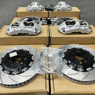 China For Audi Q7 OEM 4M0615107BS Custom for brembo GT6 EPB 4Pot Big Brake Caliper Kit for sale
