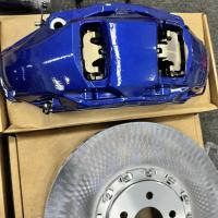 China For BMW X3 OEM 34206786068 Custom for Akebono 10N Brake Caliper Kit with 420mm Brake discs for sale