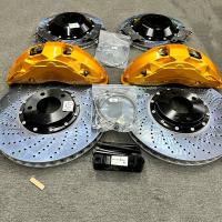 China For Porsche Cayenne OEM 7PP615150J Custom for Akebono 10N brake caliper kit with big brake discs for sale