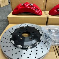 China For Audi A7 OEM 4G0615123 Custom for Akebono 9N Front 6Pot Brake Calipers Kit for sale