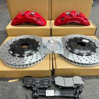 China For Audi A7 OEM 4G0615123 Custom for Akebono 9N Front 6Pot Brake Calipers Kit for sale