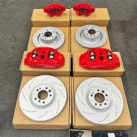 China For Mercedes-Benz G500 OEM A4634210500 Front 6POT and Rear 4POT Brake Caliper Kit for sale