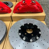 China For Audi RS3 OEM 8V0615423E Front 10POT Rear 1POT Big Brake Caliper Kit with Ceramic Brake Discs for sale