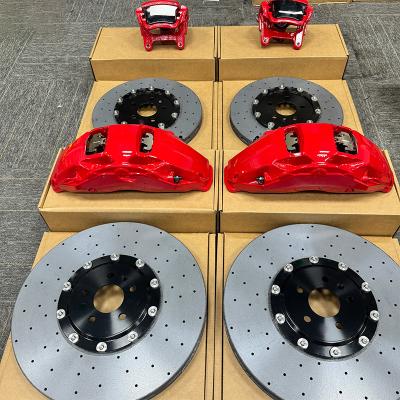 China For Audi RS3 OEM 8V0615423E Front 10POT Rear 1POT Big Brake Caliper Kit with Ceramic Brake Discs for sale