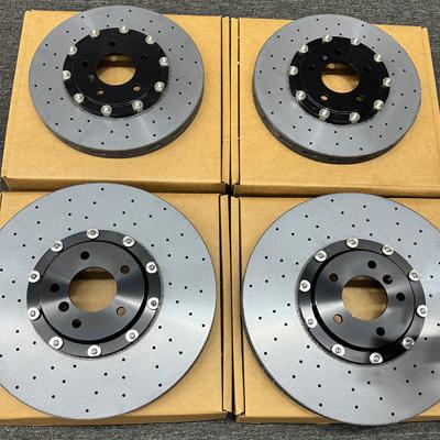 China For BMW M5 F90 OEM 34117991101 Custom Auto Brake Disc Carbon Ceramic Brake Discs for sale